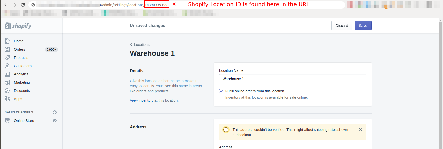 Setting Up Your Fulfillment Location | Highview Apps