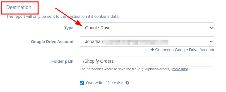 How can I export my Shopify data to Google Drive? | Highview Apps
