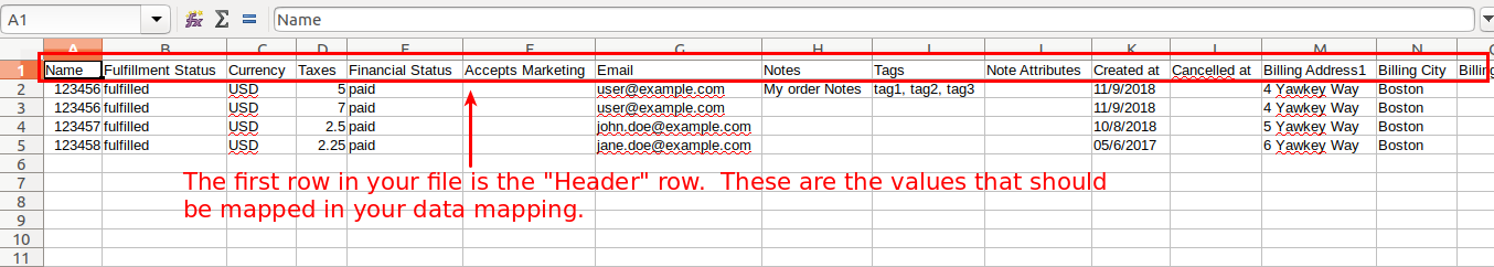 Column Header Missing From Your File Highview Apps