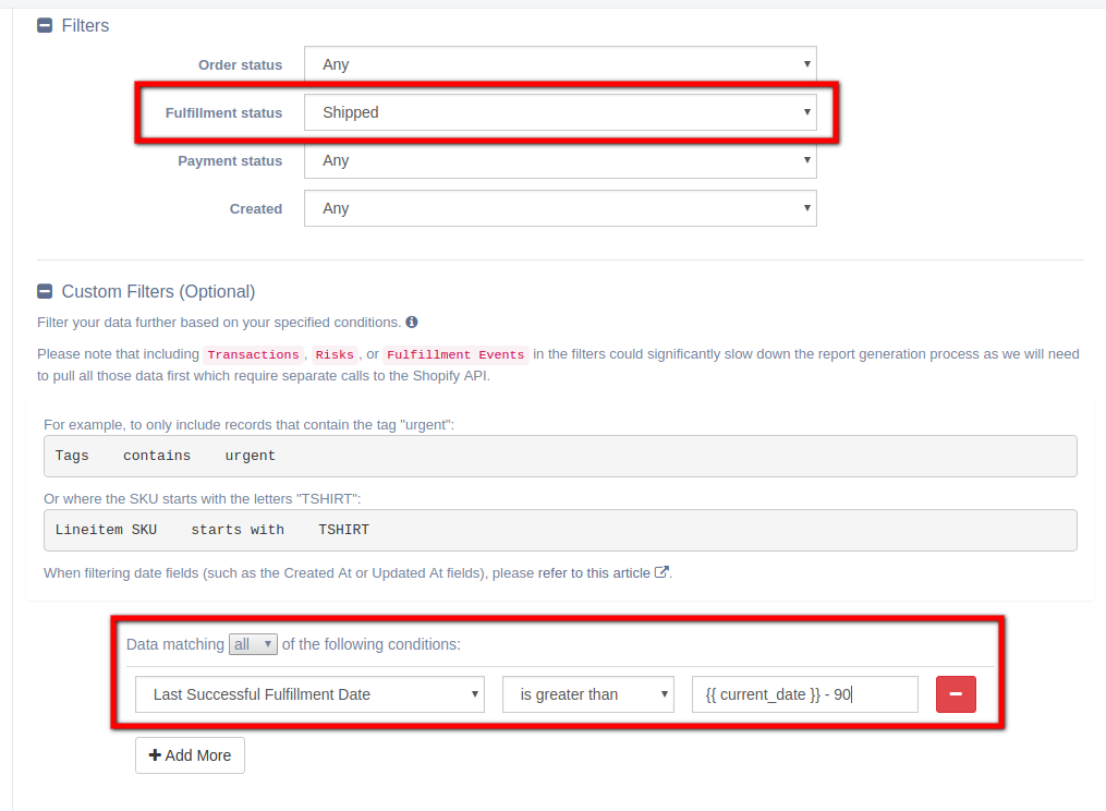 How do I filter my Shopify orders based on fulfillment date? | Highview Apps